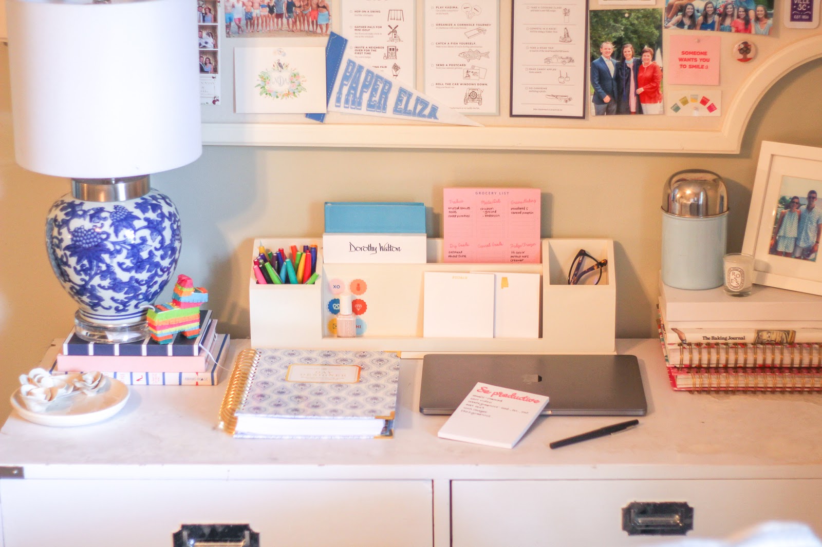 Prep In Your Step: Colorful Desk Refresh