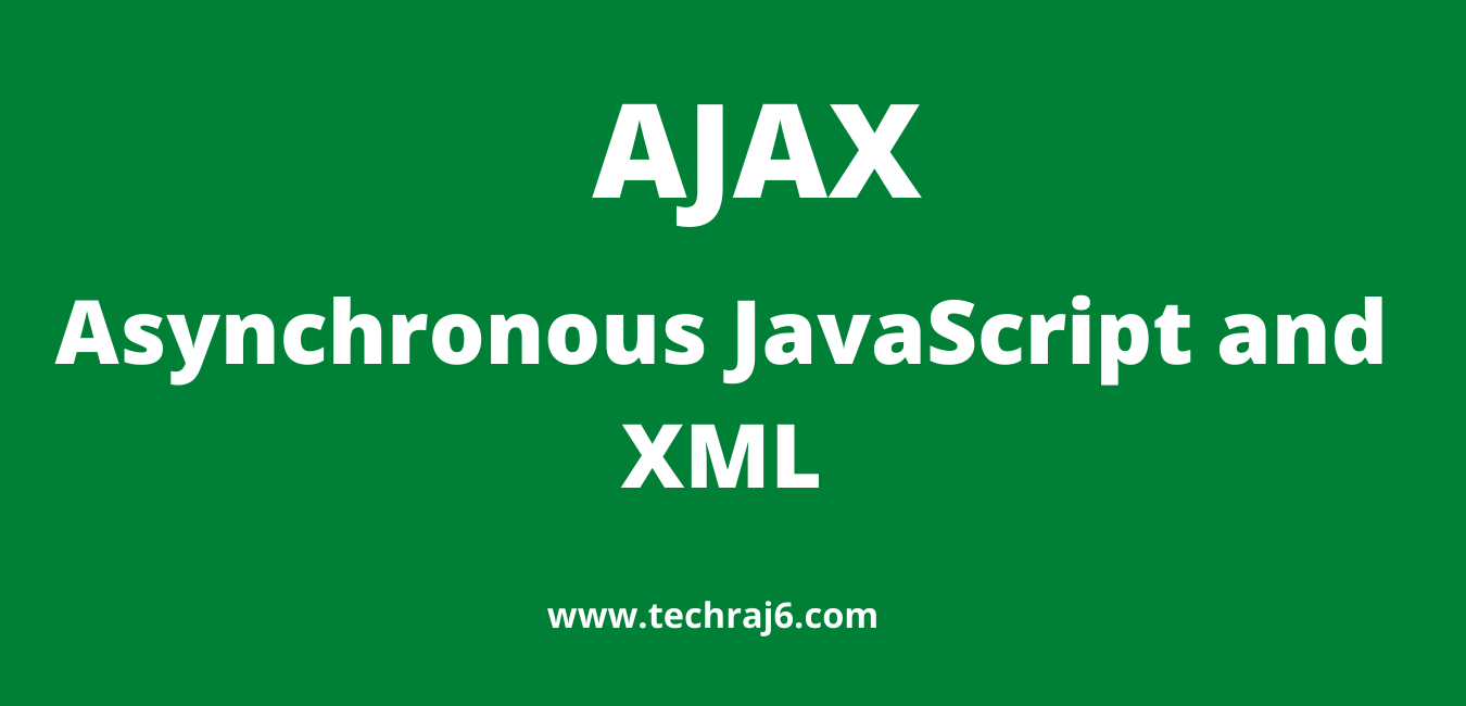 Ajax full form, What is the full form of Ajax