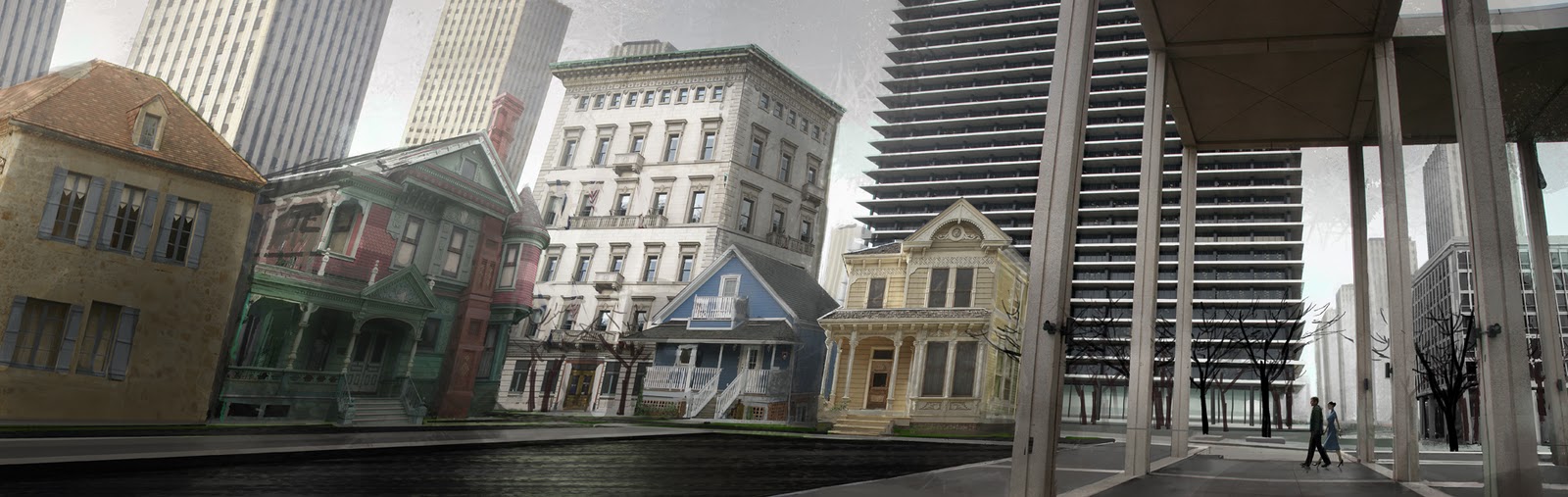 Dream of 'Inception' Concept Art by Paul Christopher « Film Sketchr