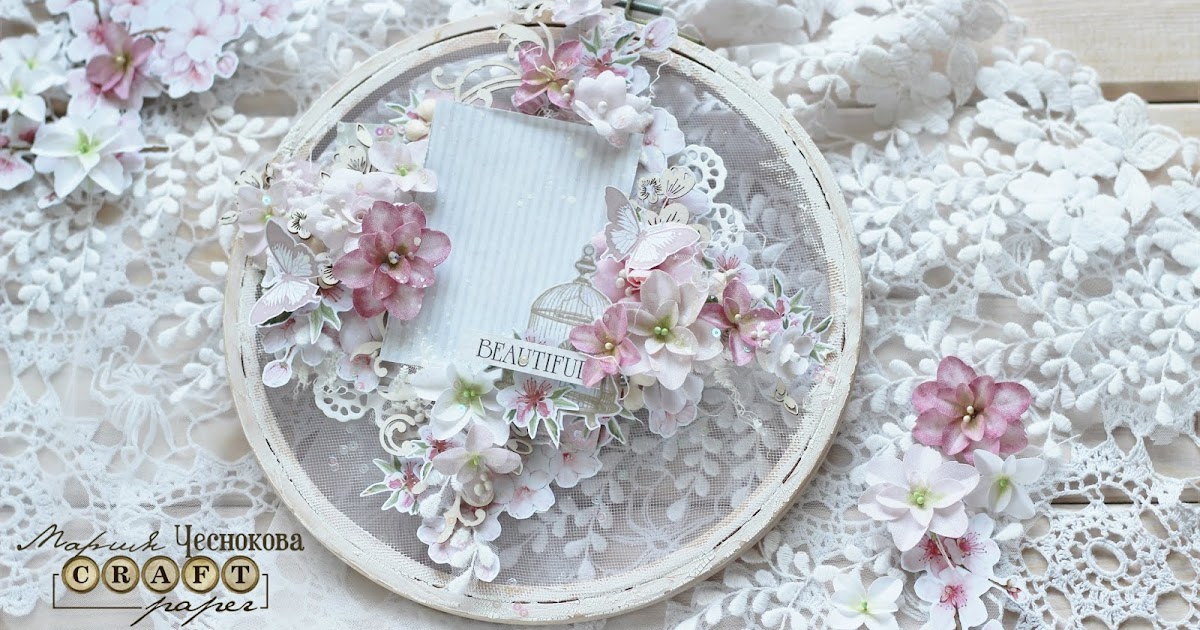 Воздушное панно на пяльцах от Марии Чесноковой ~ CraftPaper