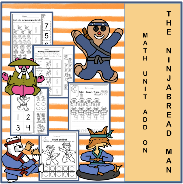 THE NINJA BREAD MAN ~ Book Units by Lynn