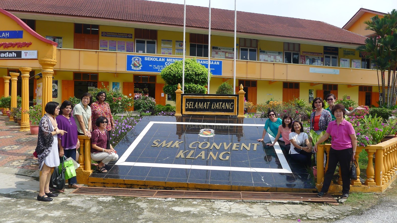 Convent Klang: Visit by Old Girls of SMK Convent Klang