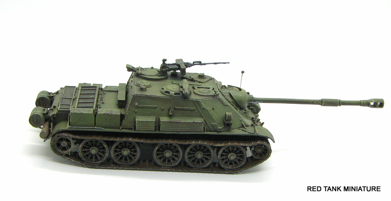 Gulumik Military Models: SU-122-54 early 1/72 RED TANK MINIATURE