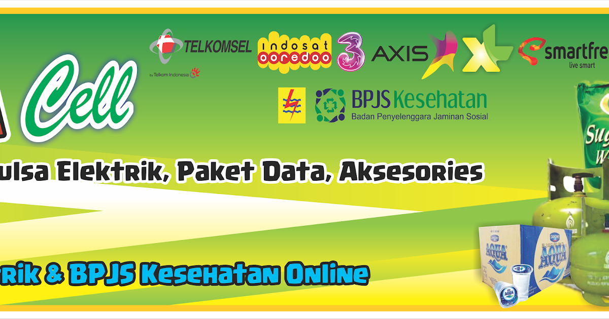 44+ Desain Spanduk Konter