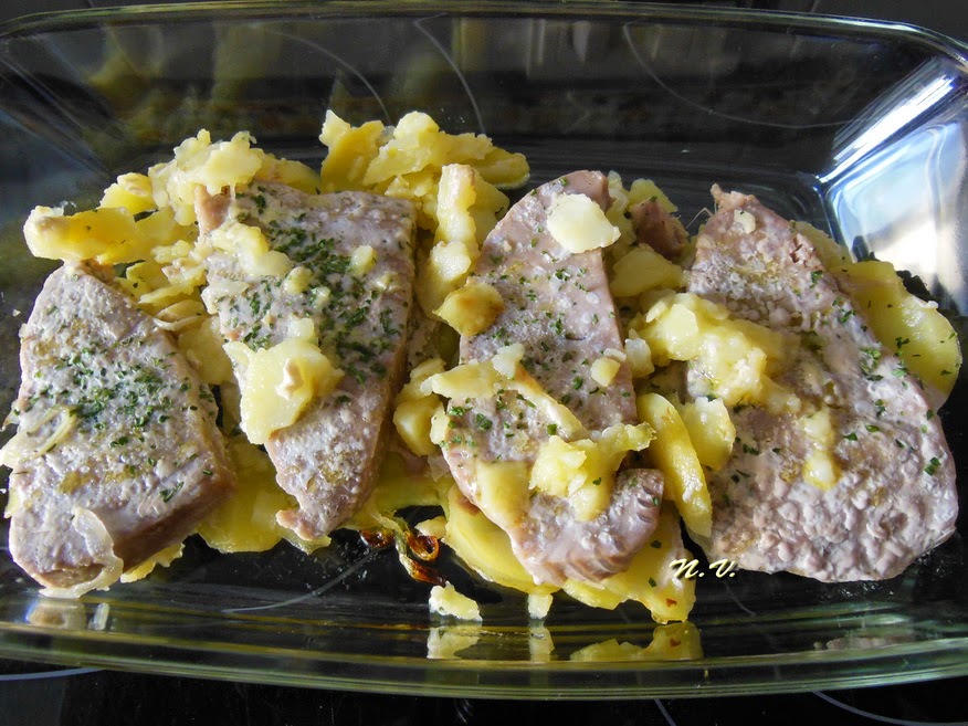 LA COCINA DE NATIBEL: FILETES DE ATÚN AL HORNO