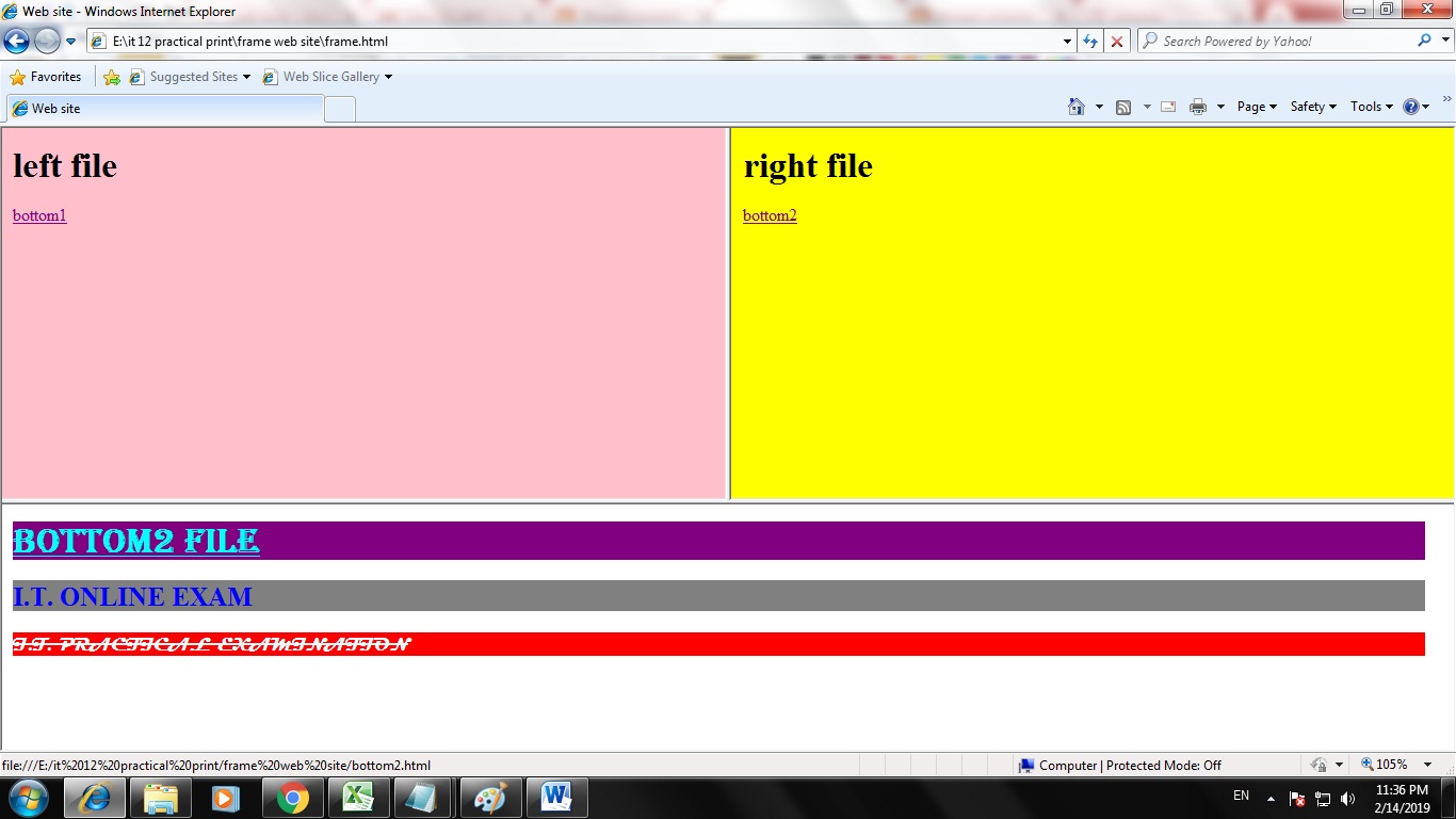 emantra : WEB SITE WITH FRAMES AND CSS