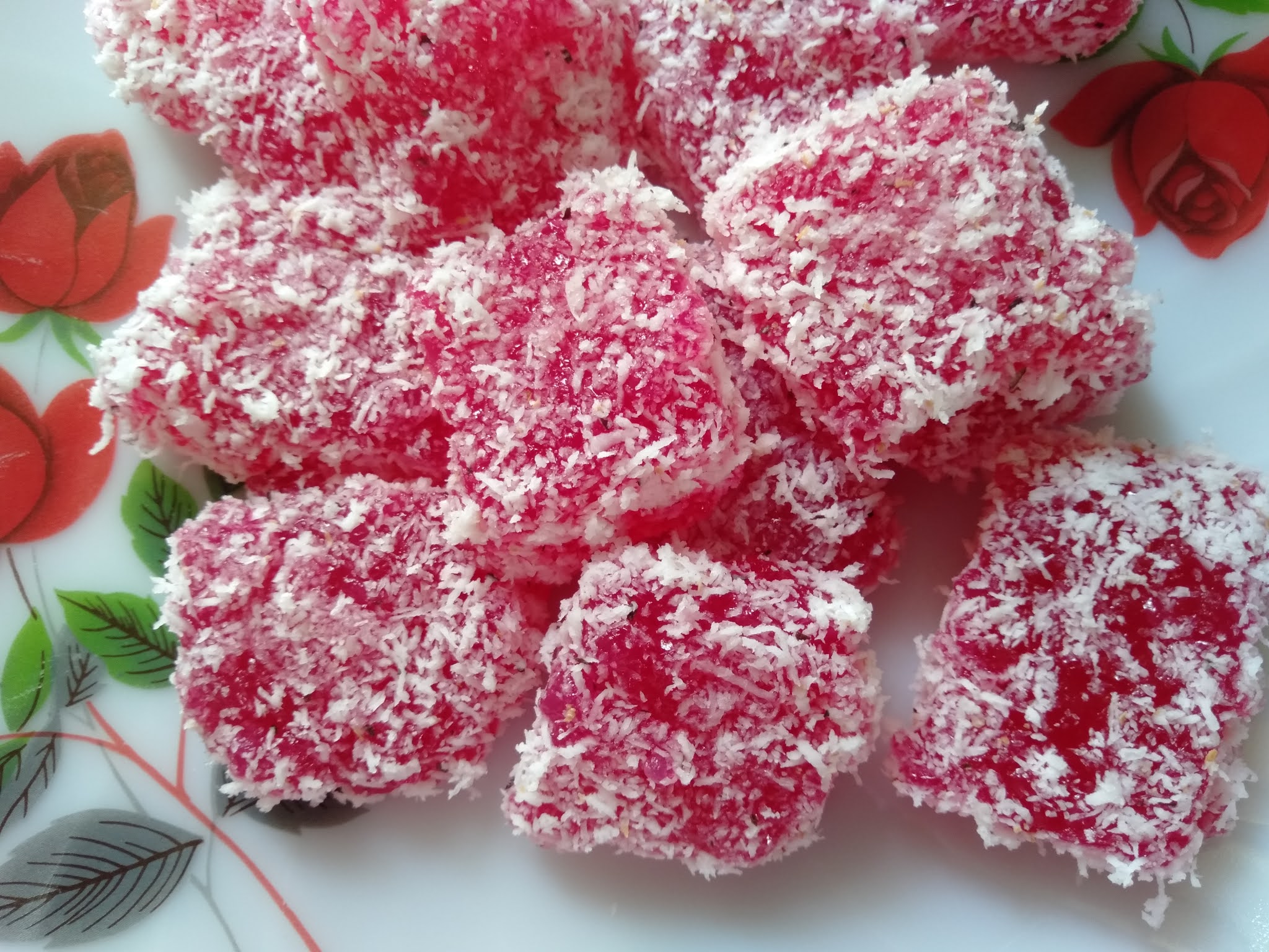 Kuih Sagu Kukus Mudah