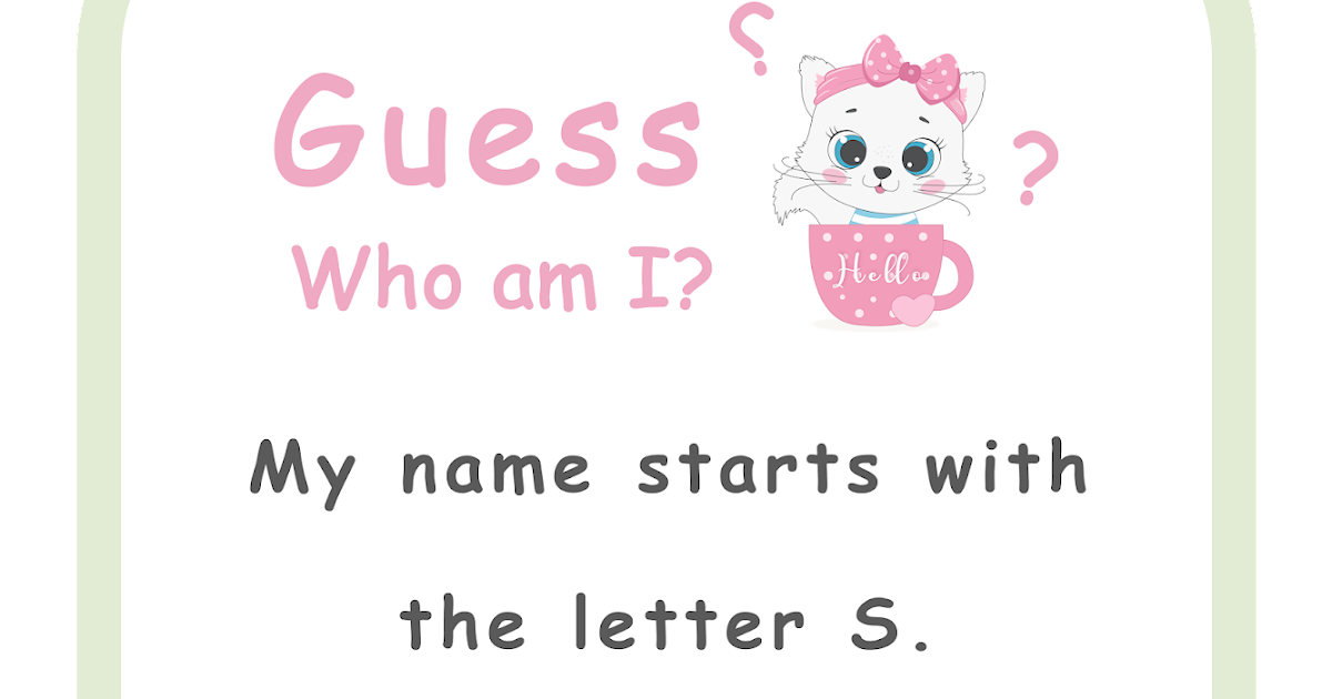 Guessing for Kids - Who am I? - I am a Snake