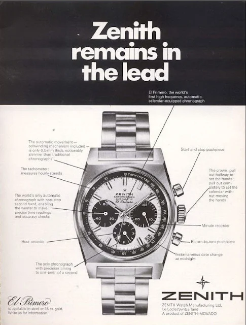 The history of the Zenith El Primero | Time and Watches | The watch blog
