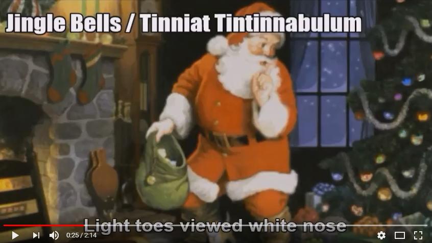 A Place of Brightness: My Latin language of Jingle Bells (Tinniat ...