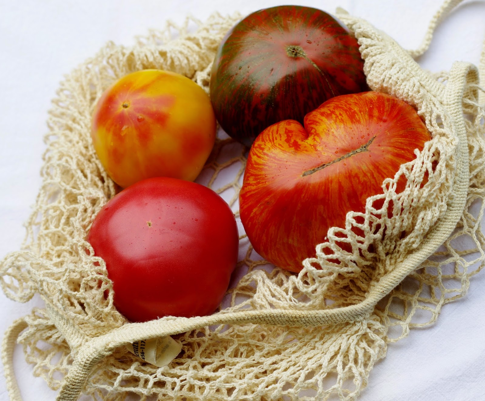 Sage Trifle: BLT Sandwiches with Heirloom Tomatoes and Basket Weave Bacon