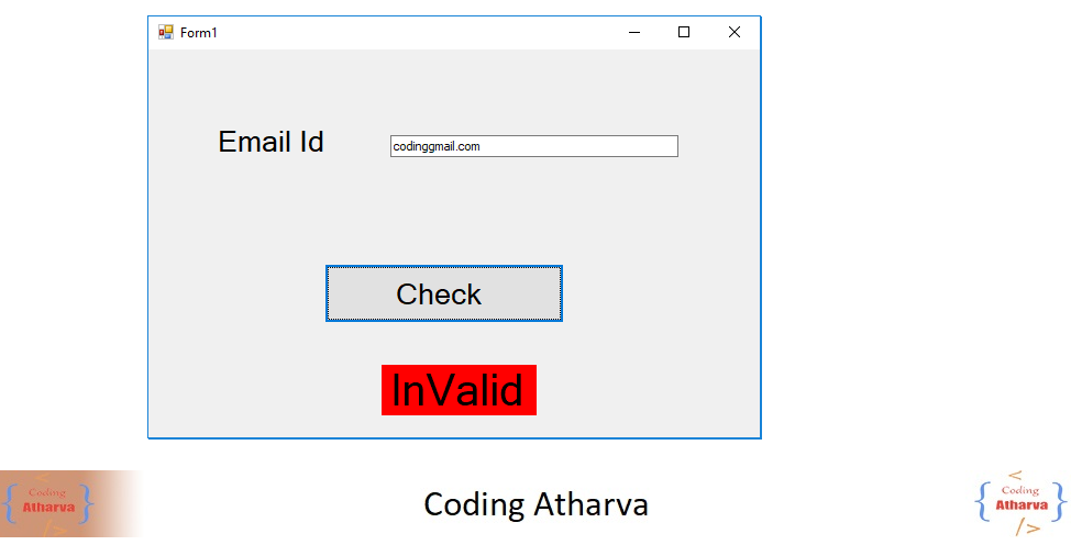 35 Validation using Regex in VB.NET ~ Coding Atharva