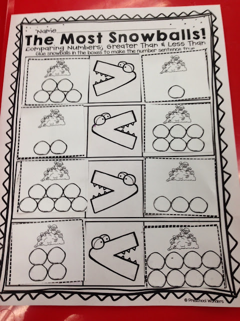 Preschool Wonders: Wonderful Winter Activities and a FREEBIE!