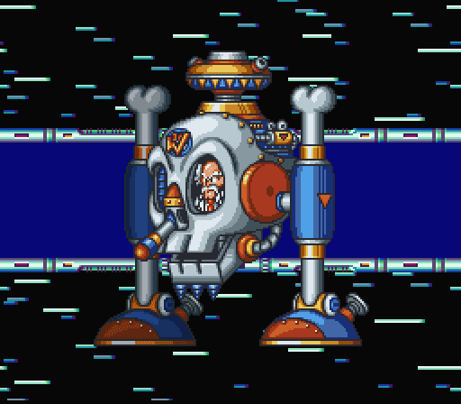 ROCKMAN 7 BOSS 18.威利機器7號(Wily Machine 7) - RMMH洛克人回憶之館