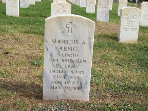 The Great American History Blog: Marcus Reno, the Branded Coward of the ...