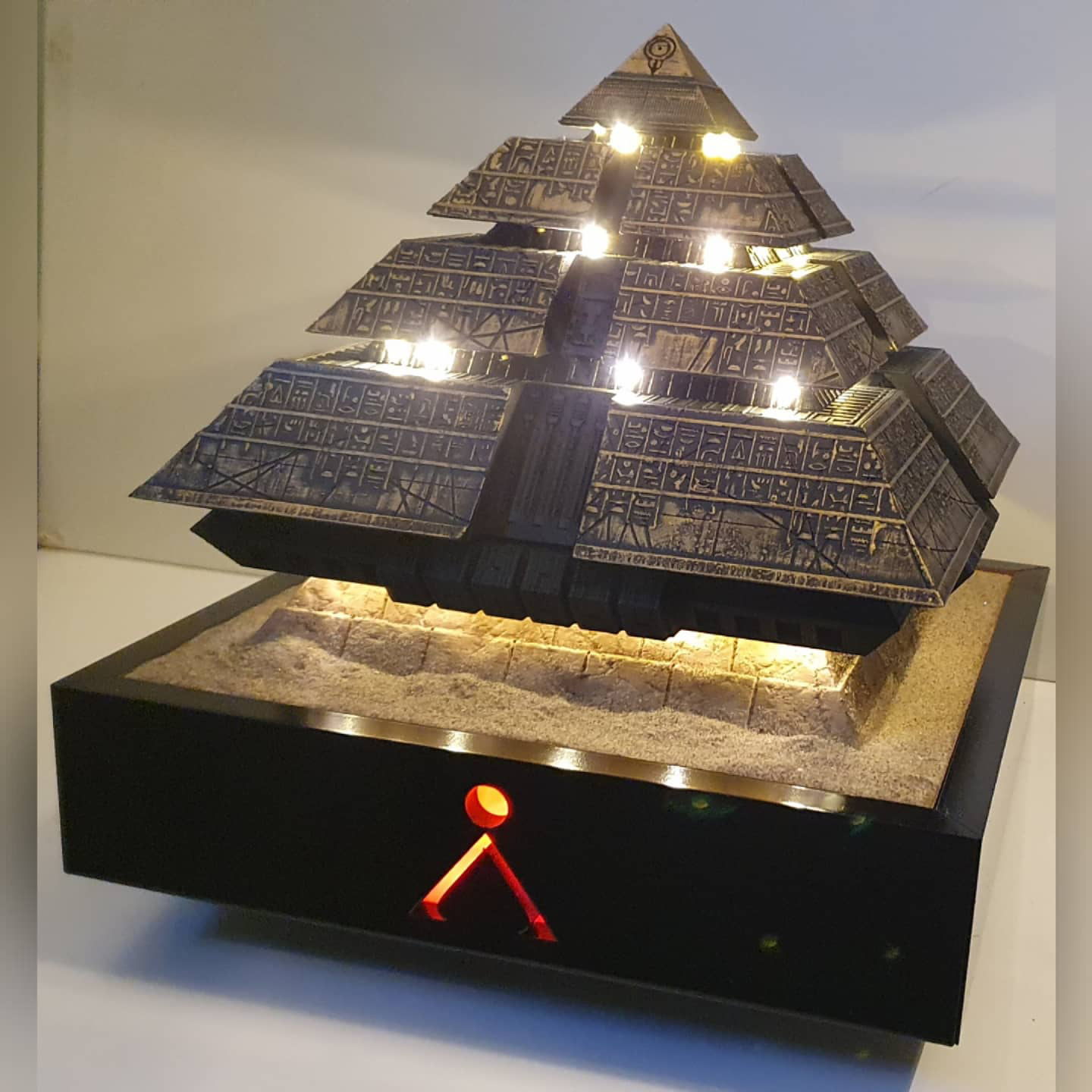 3D printed Stargate Pyramid by community member 3D print & Paint ...