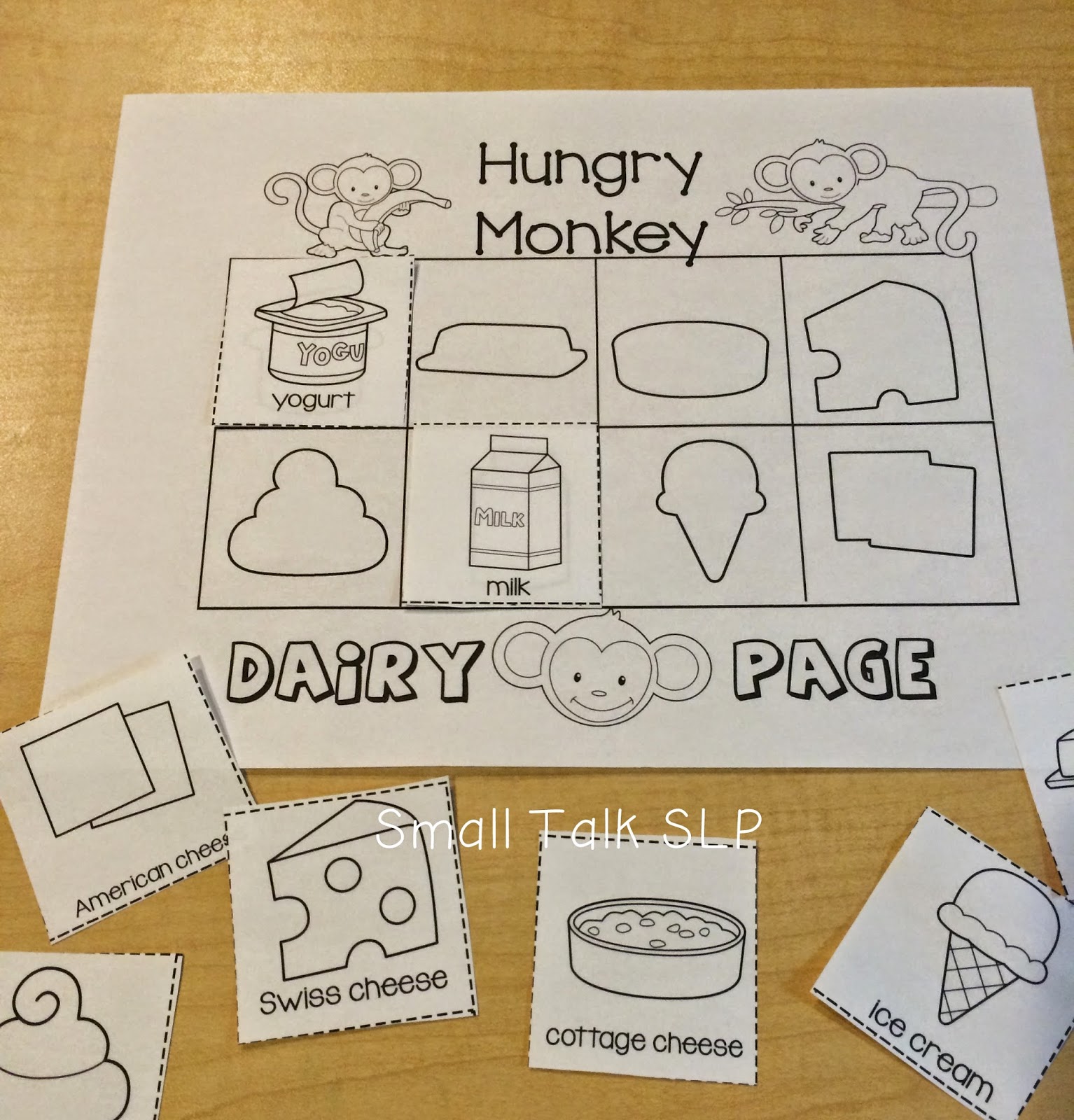Chit Chat and Small Talk: 5-Star Products for SLP's: Feed the Monkey by ...