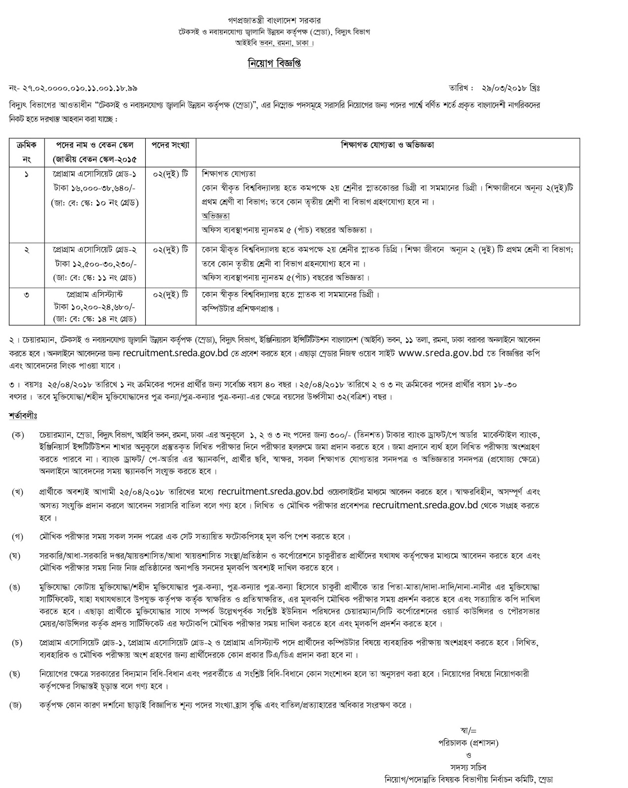 BD Jobs Circular: Program Associate Grade-1, Program Associate Grade-2 ...