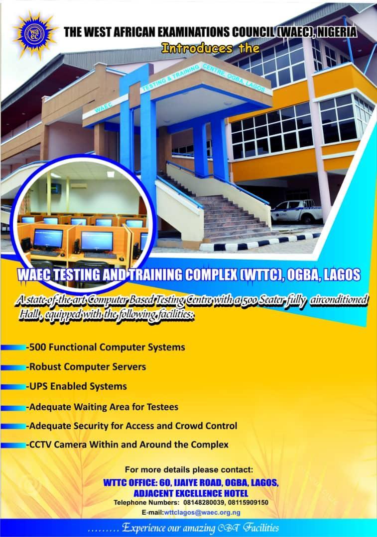 WAEC Testing & Training Complex (WTTC) Ogba Lagos
