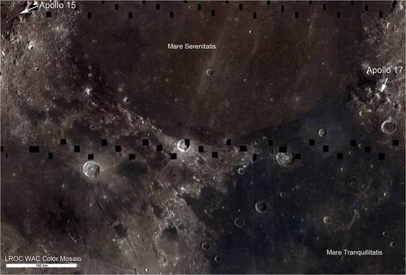 Titanium deposits on the moon discovered that are ten times the best ...