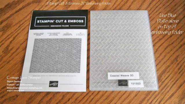 Cottage Lane Stamper: Embossing Folder Tips: What plate to use with ...