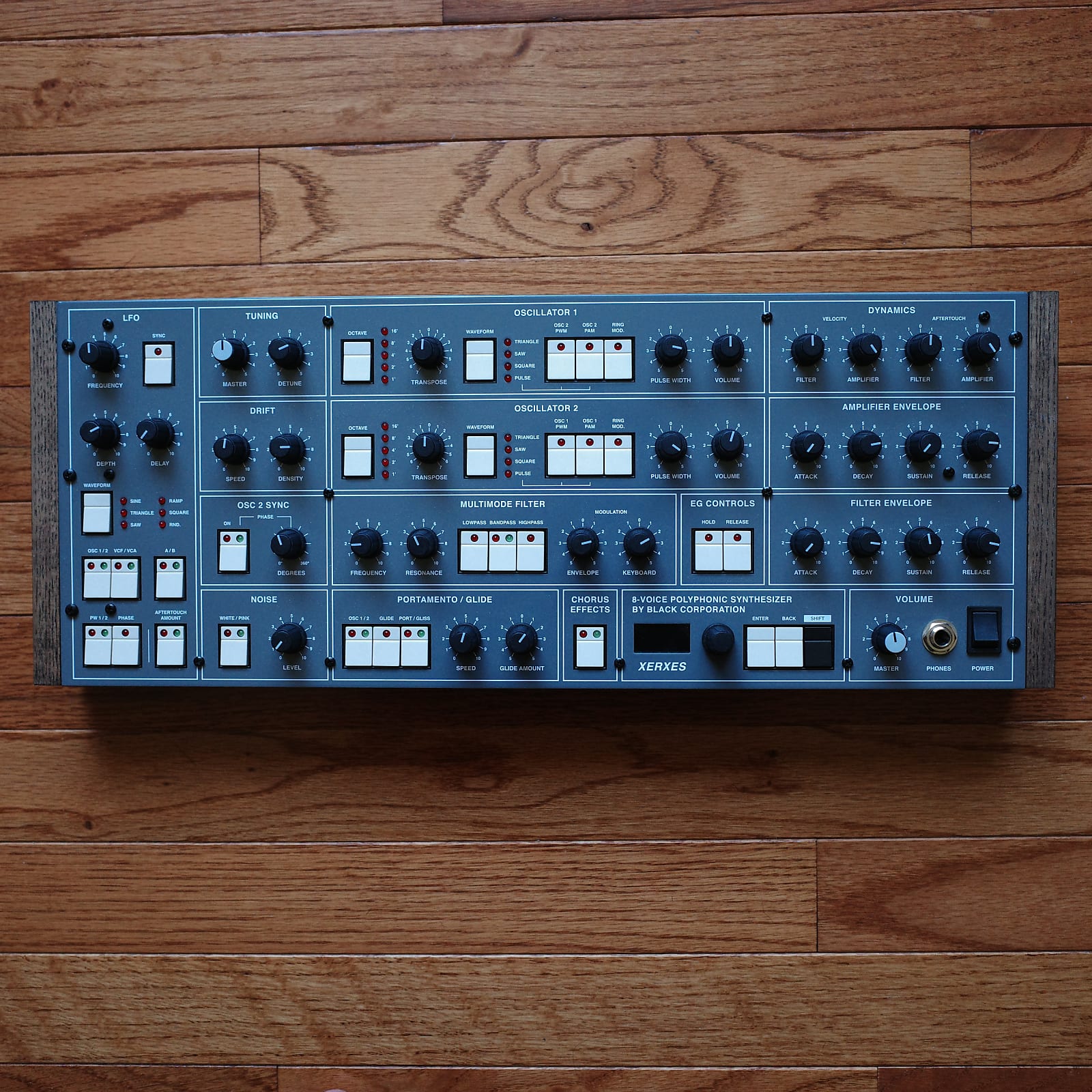 MATRIXSYNTH: Black Corporation Xerxes SN 1799