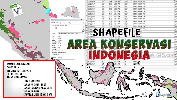 SHP (Shapefile) Area Konservasi Seluruh Indonesia - Lapak GIS