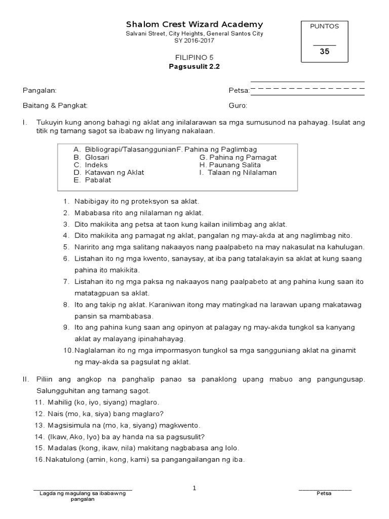 talaan ng nilalaman - philippin news collections