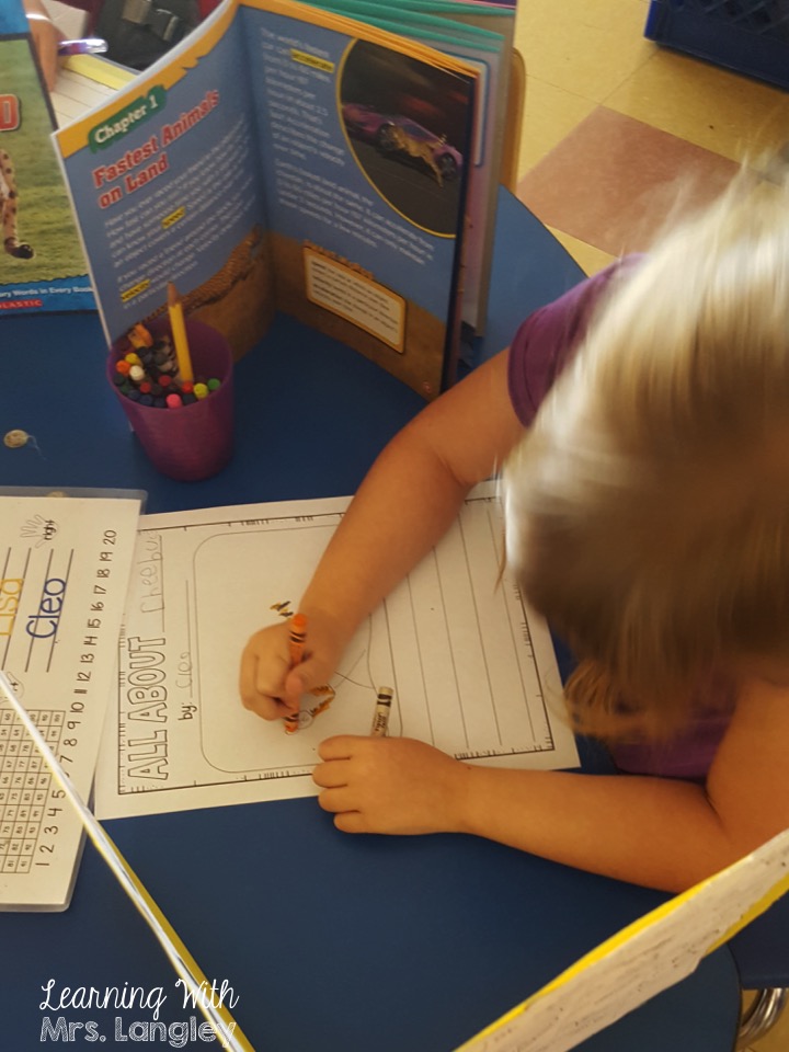 Kindergarten Research Projects | Learning with Mrs. Langley