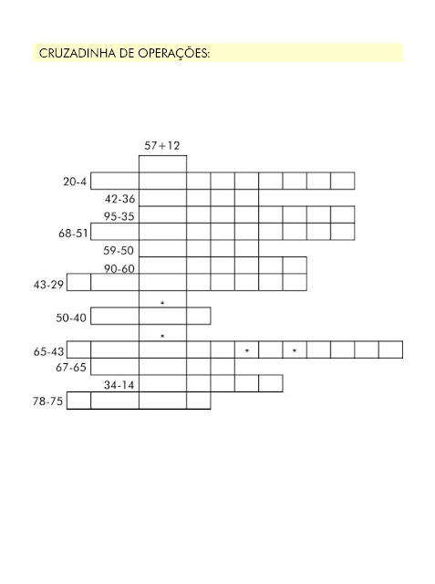 Atividade de Matemática 2º ano