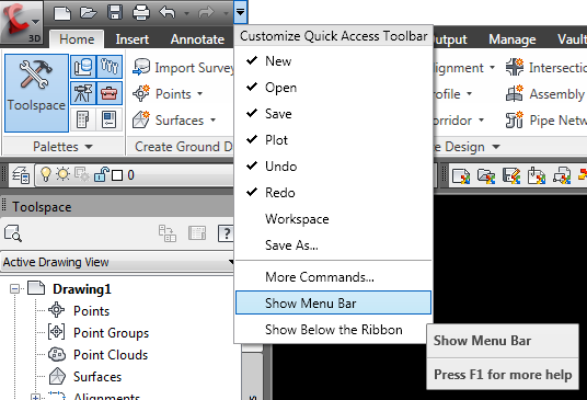 Megalith: AutoCAD Civil 3d Setup pt 2