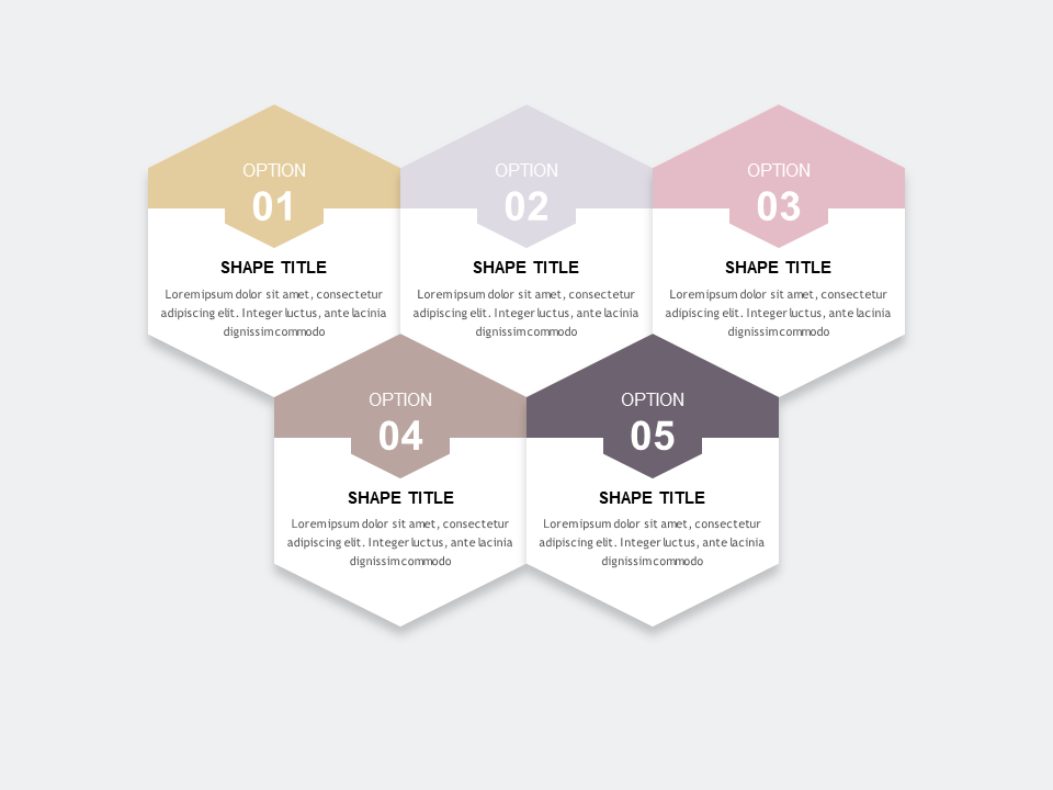 Hexagon Block PowerPoint Templates - PowerPoint Free