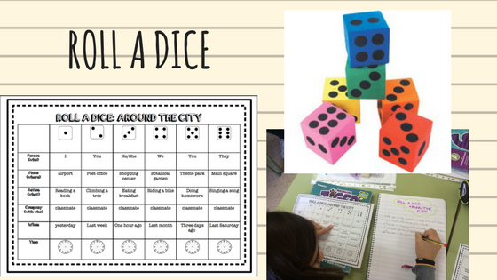 A place for sharing: Roll a dice