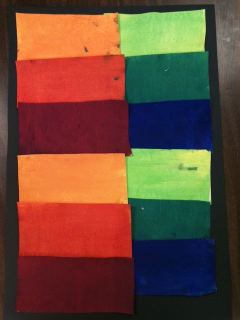 Elfers Art Room: 3rd grade Abstract Art
