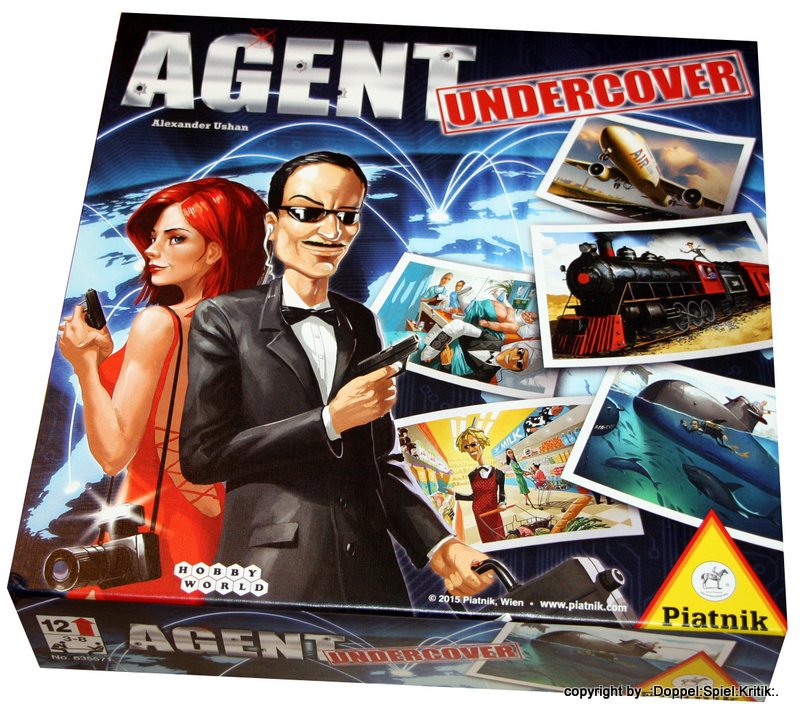 .:Doppel:Spiel:Kritik:.: Rezension: Agent Undercover von Piatnik