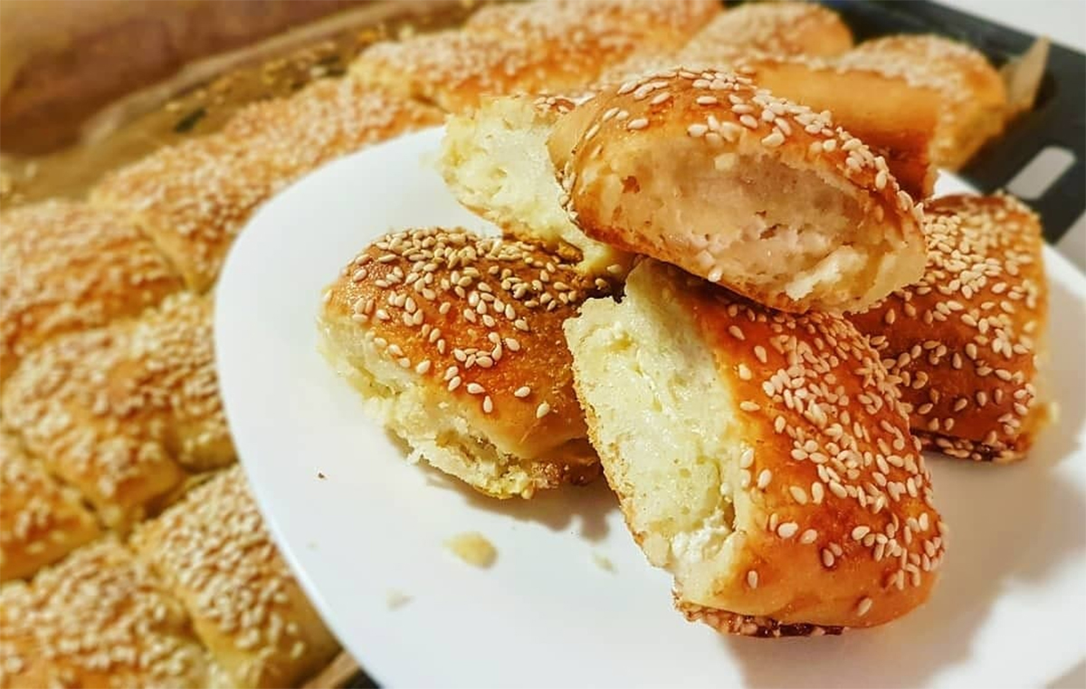 CHEESE ROLLS (PINERLII SO SIRENJE) ~ Macedonian Cuisine