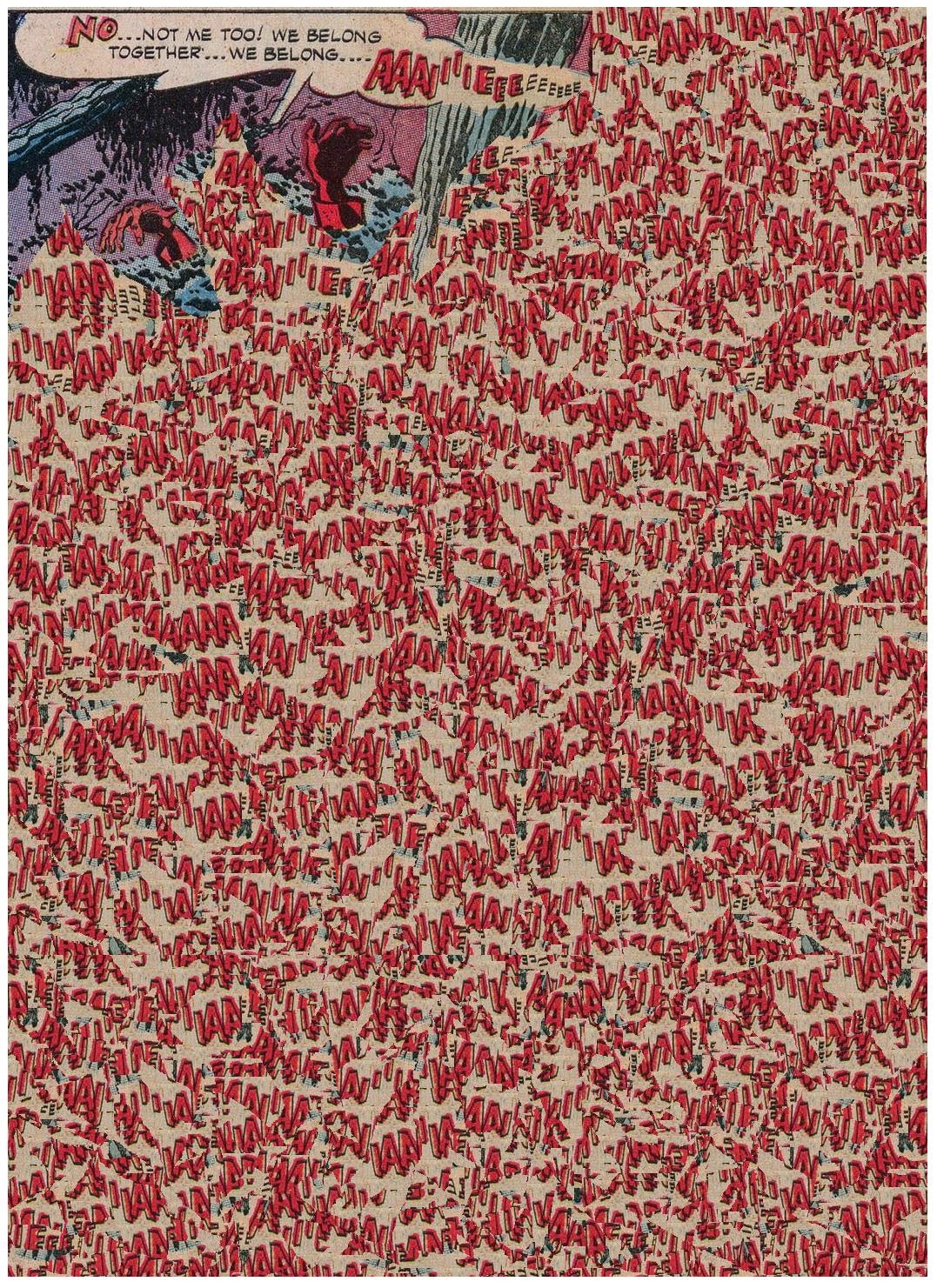 Robin Tomens : Comic Strip Collage: We Belong Together