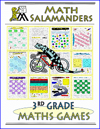 Math Salamanders: 3rd Grade Math Games