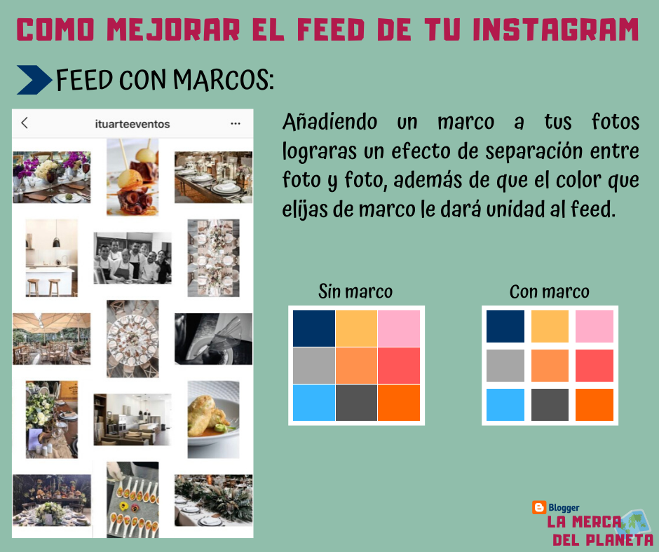 La Merca del Planeta: COMO MEJORAR EL FEED DE TU INSTAGRAM