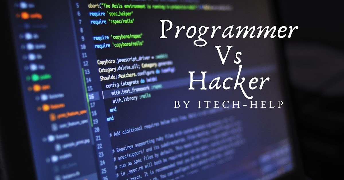 Difference Between Programmer Vs Hacker Difference Between Programmer Vs Hacker