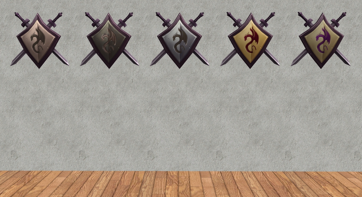 TheNinthWaveSims: The Sims 2 - TS4 Coat Of Arms With Shield And Swords ...
