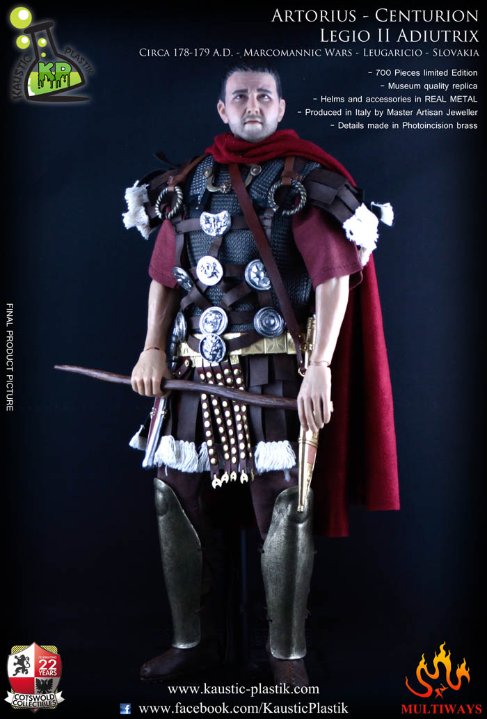 toyhaven: Incoming Kaustic Plastik 1/6 scale Roman Centurion Artorius ...