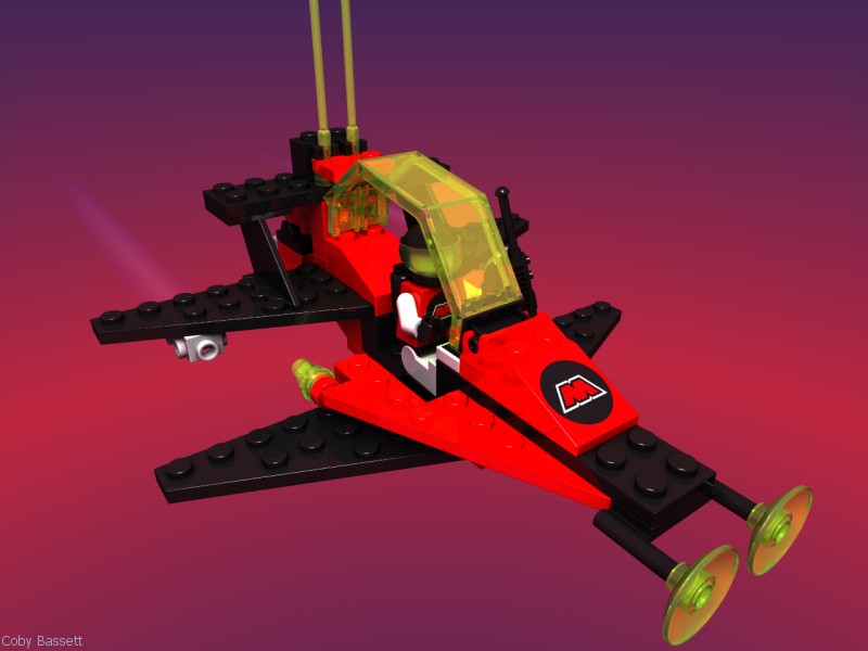 Ray-Traced Lego Mania: 6877 - Vector Detector