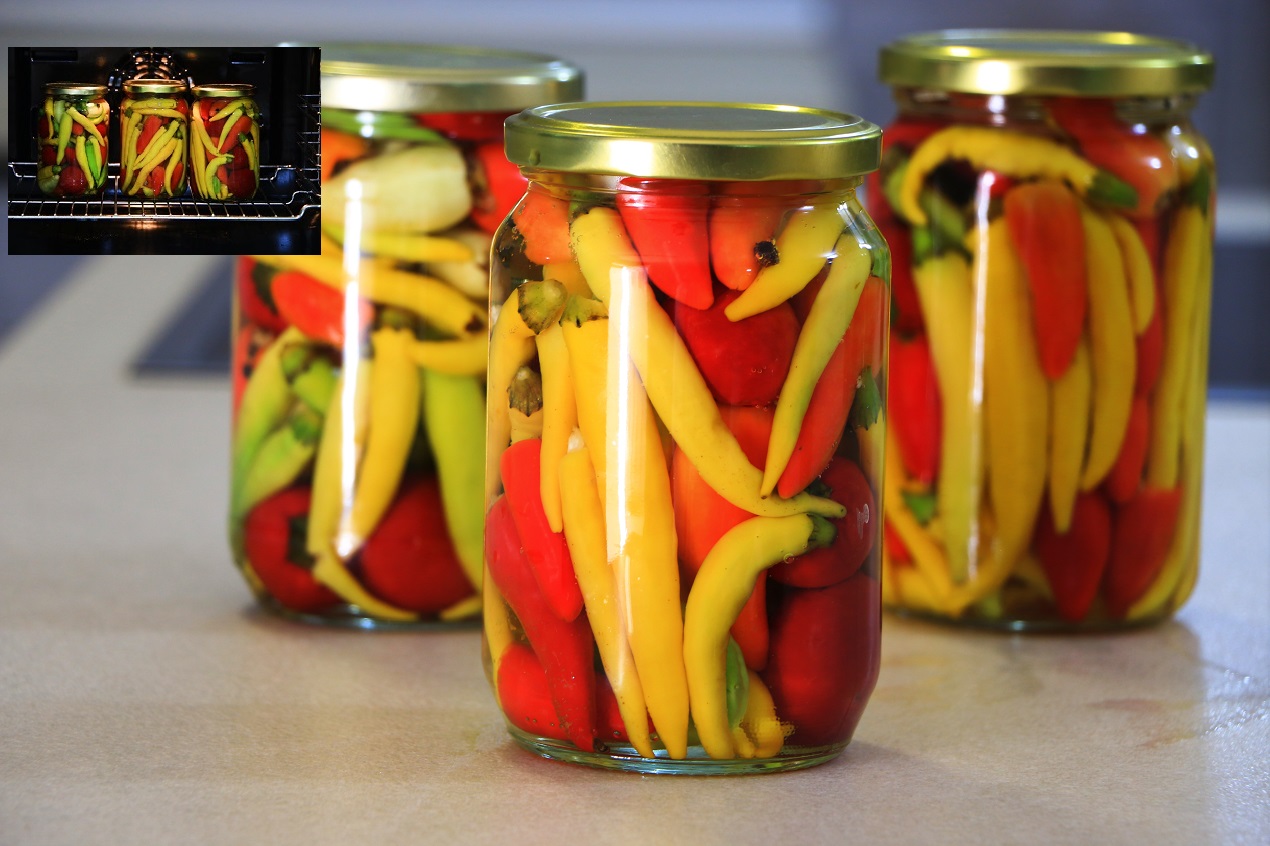 www.serpica.net: Ljute papričice - Feferoni pasterizovani u rerni