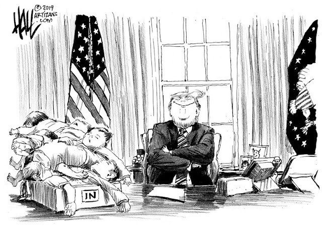 Ed Hall Funny Political Cartoons Editorial Cartoon