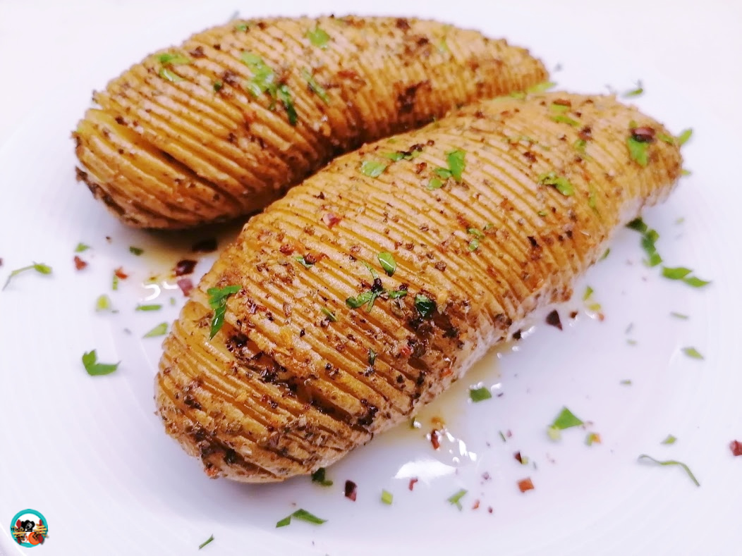 Papas hasselback - ¡Huele Bien!