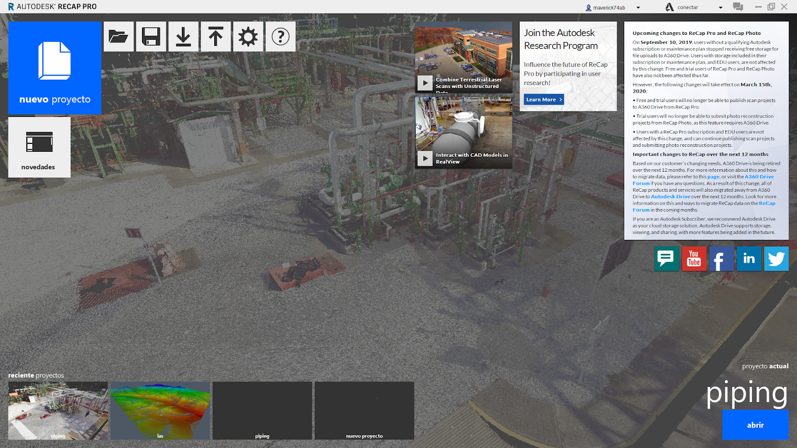 EL BLOG DEL AUTODIDACTA EN GEOMÁTICA: AUTODESK RECAP PRO. EL SOFTWARE ...