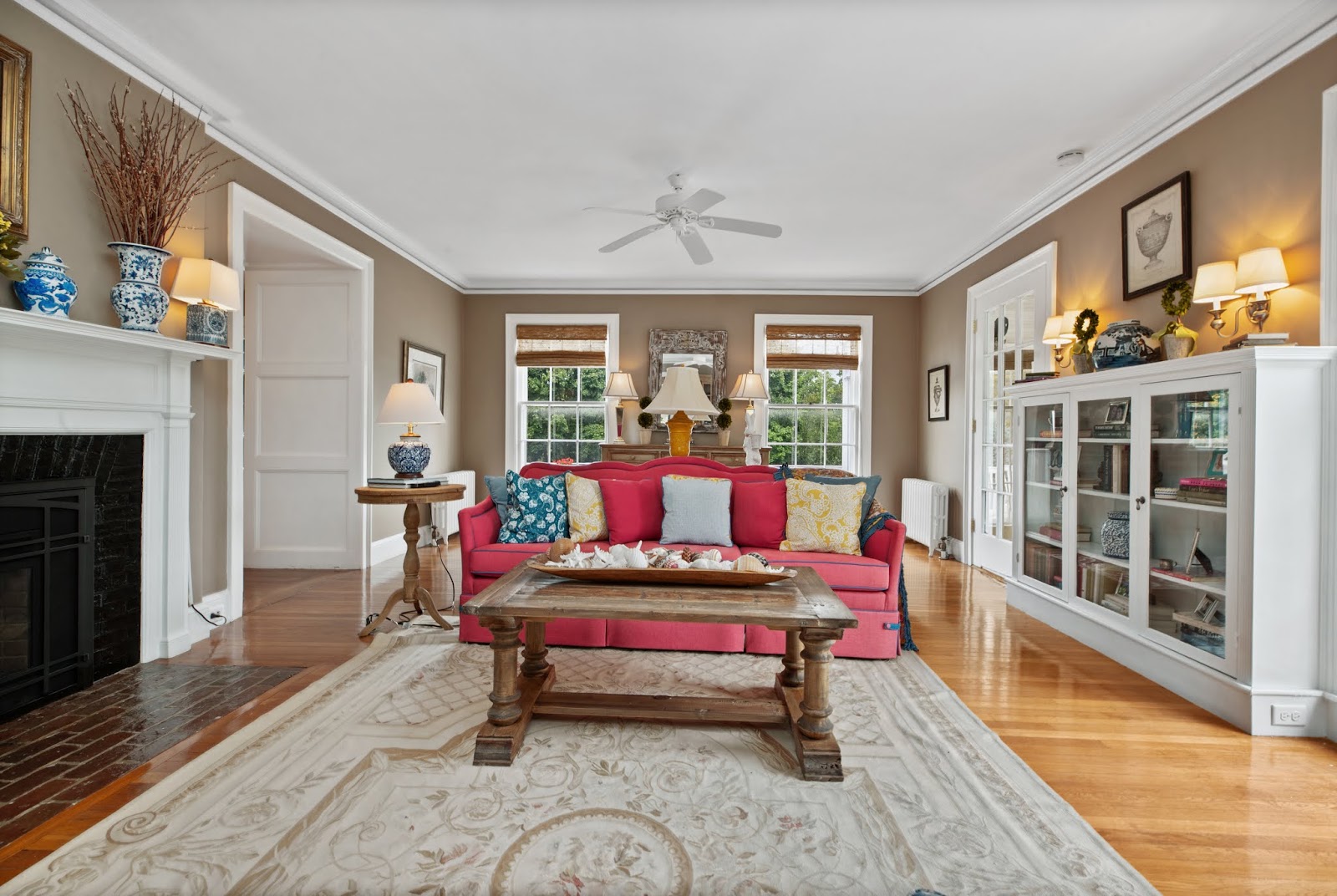 Home Tours - Texas and Massachusetts - Preppy Empty Nester F