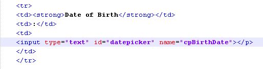 ~media Pembelajaran Online~ Membuat Input Tanggal Dengan Jquery Ui Datepicker 1807