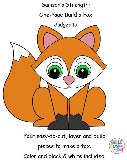 Strong Samson | Bible Fun For Kids